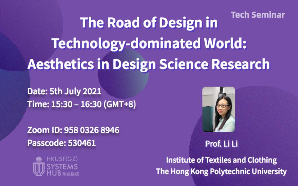 The Road of Design in Technology-dominated World: Aesthetics in Design ...