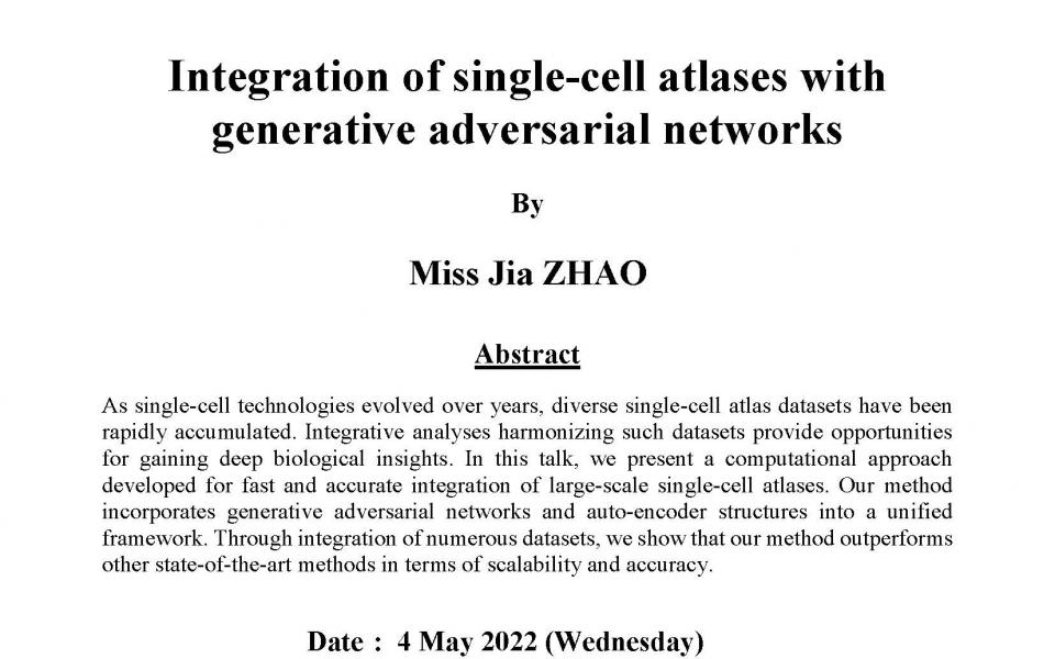 Department of Mathematics - PhD Student Seminar - Integration of single ...