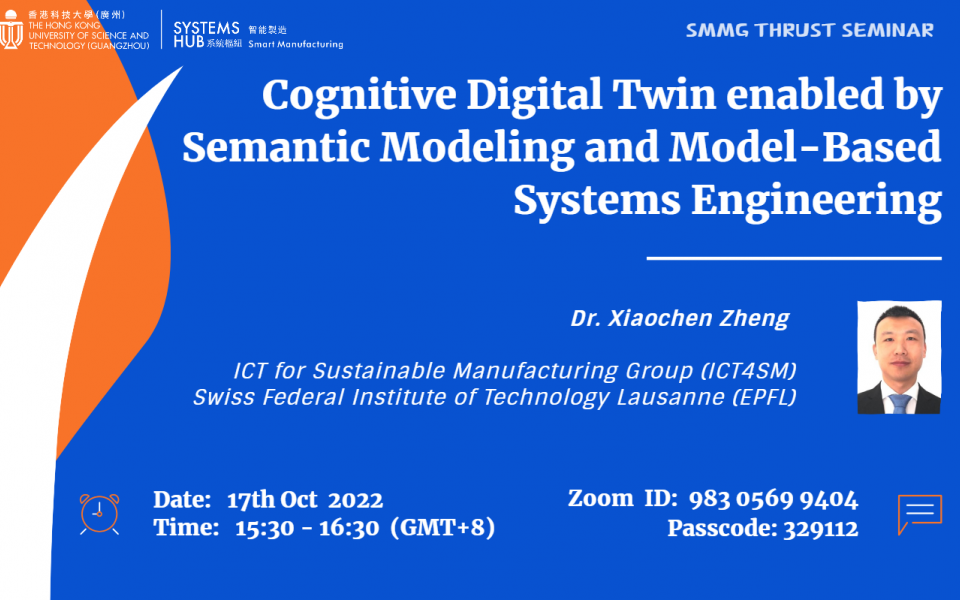 Cognitive Digital Twin enabled by Semantic Modeling and Model-Based ...