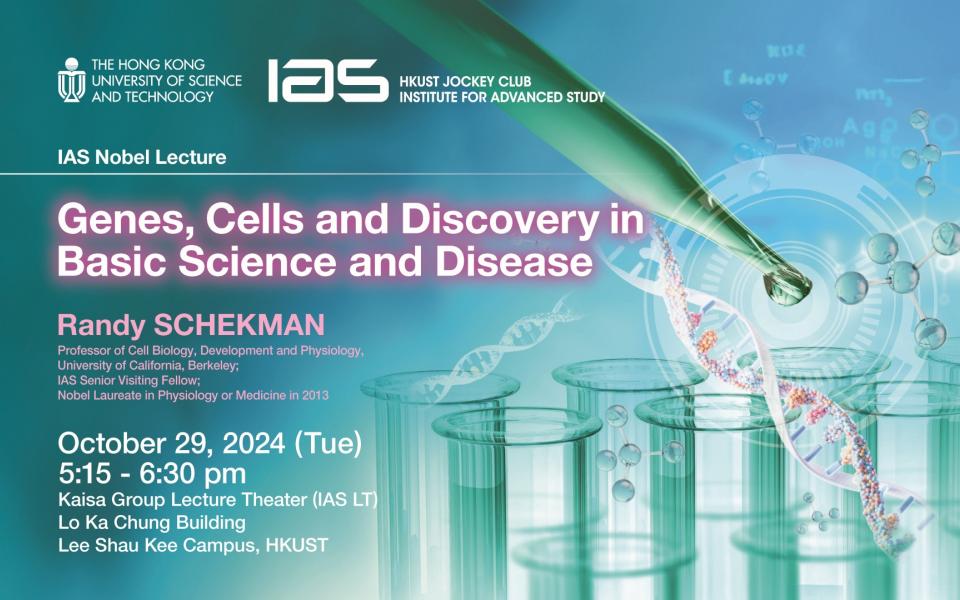 IAS Nobel Lecture - Genes, Cells, and Discovery in Basic Science and ...