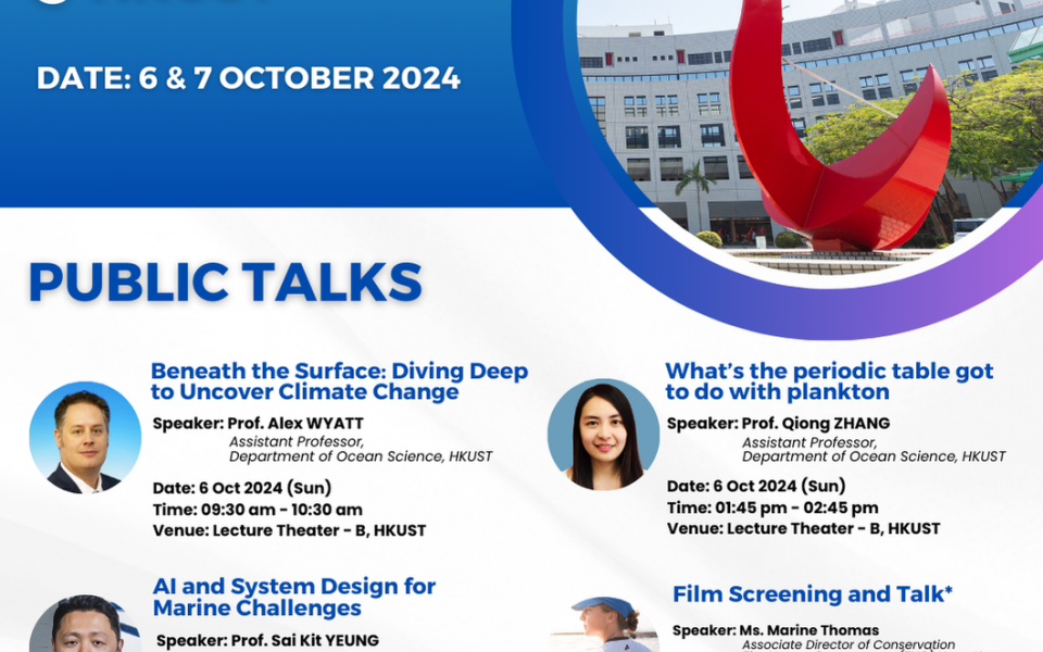 OCES Public Talks - French Science Festival: Exploring Ocean Science ...