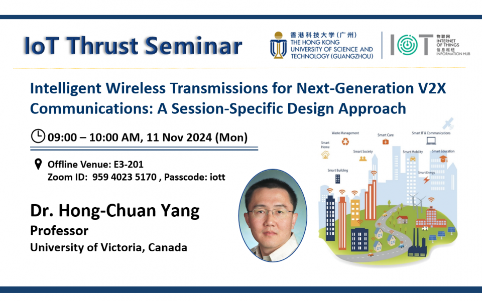 Iot Thrust Seminar Intelligent Wireless Transmissions For Next