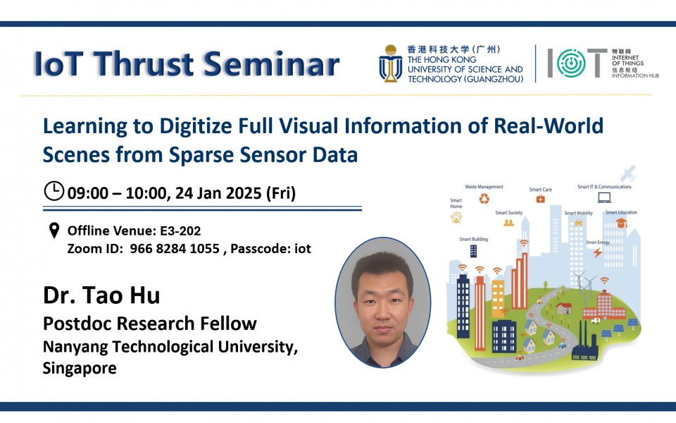 Iot Thrust Seminar Learning To Digitize Full Visual Information Of