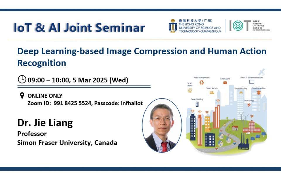 IoT & AI Joint Seminar | Deep Learning-based Image Compression and ...
