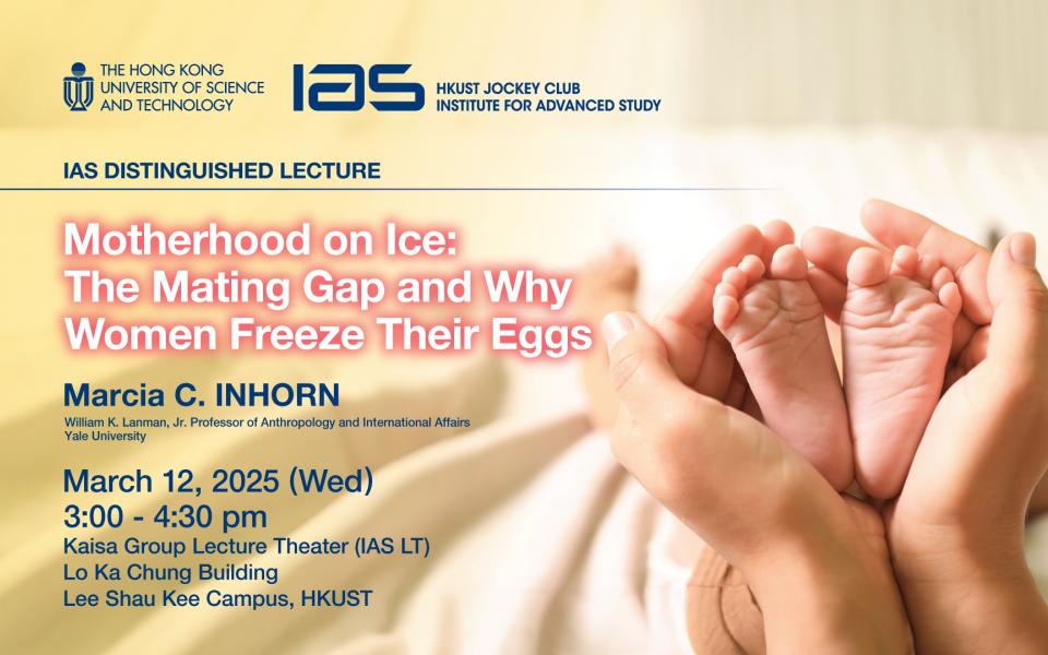 IAS Distinguished Lecture - Motherhood on Ice: The Mating Gap and Why ...