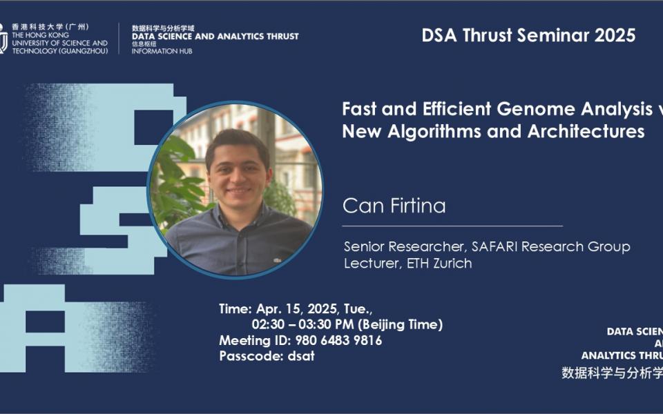 Data Science And Analytics Thrust Seminar Fast And Efficient Genome