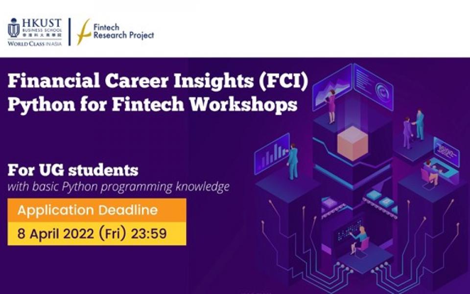 Financial Career Insights (FCI) Python for Fintech Workshops ...