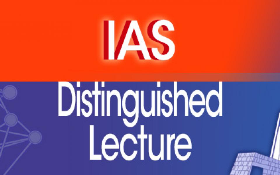 IAS Distinguished Lecture - New Routes to the Formation of Complex ...