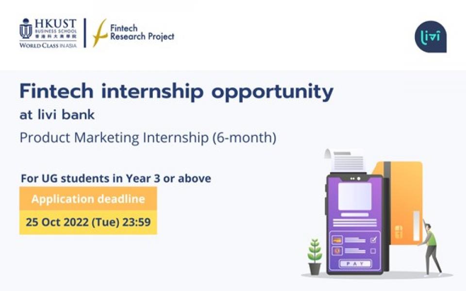 Fintech internship opportunity at livi bank (Product Marketing Internship) - Open for ...