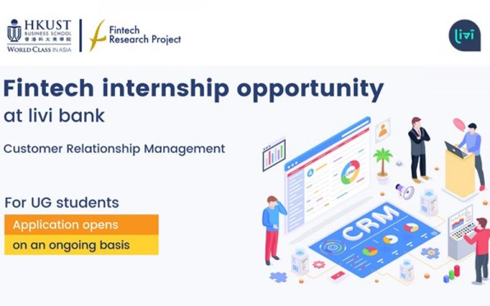Fintech internship opportunity at livi bank (CRM) - Open for Registration | University Event ...
