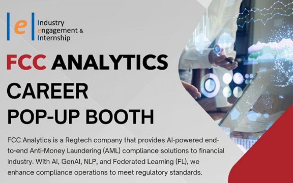 IEI X FCC Analytics Career Pop-up Booth | University Event Calendar ...