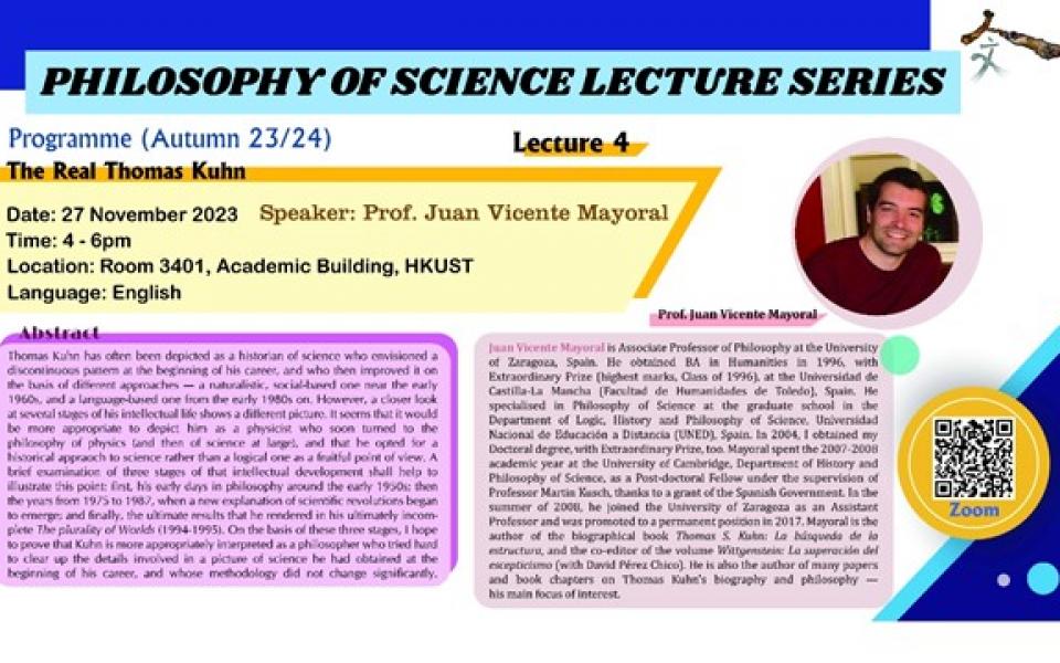 Philosophy of Science Lecture Series - The Real Thomas Kuhn ...