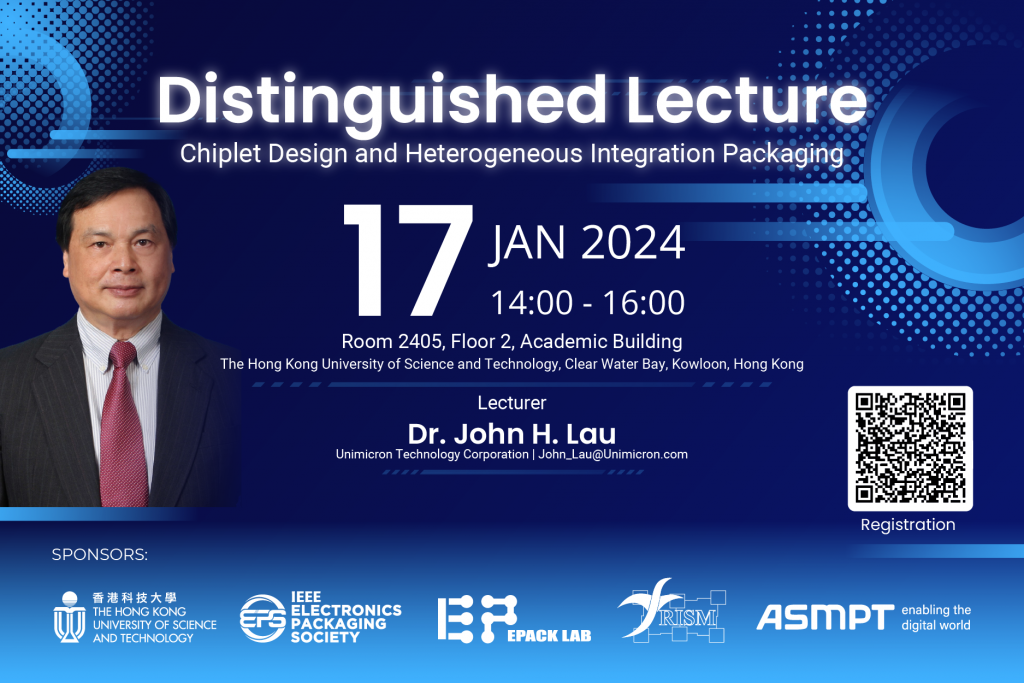 Distinguished Lecture - Chiplet Design and Heterogeneous Integration ...
