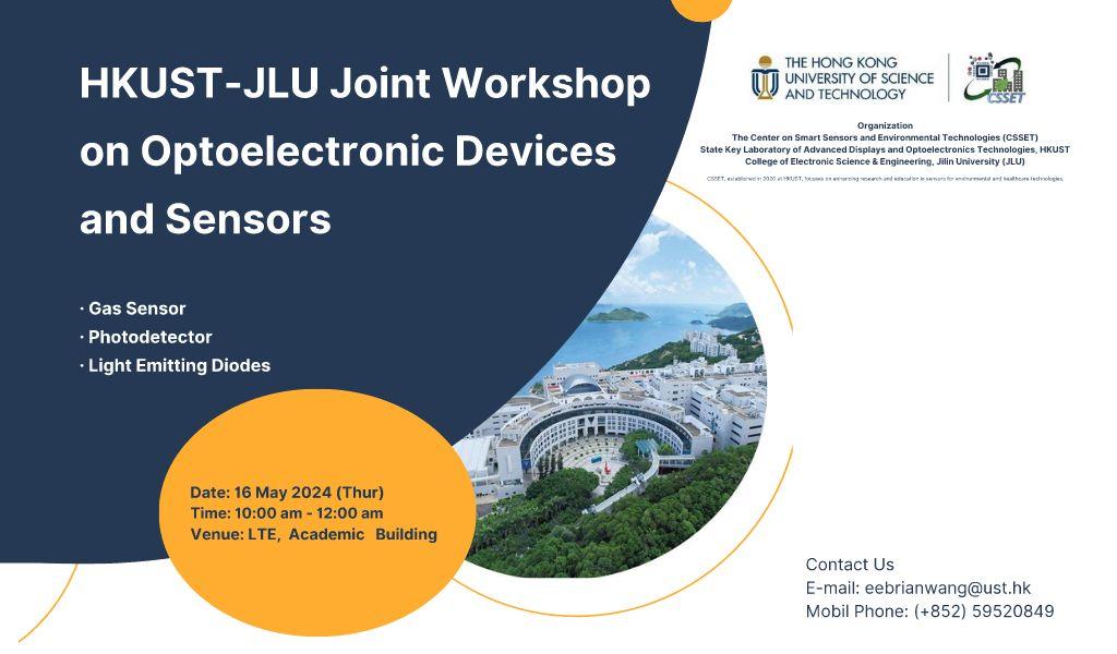 HKUST-JLU Joint Workshop on Optoelectronic Devices and Sensors ...