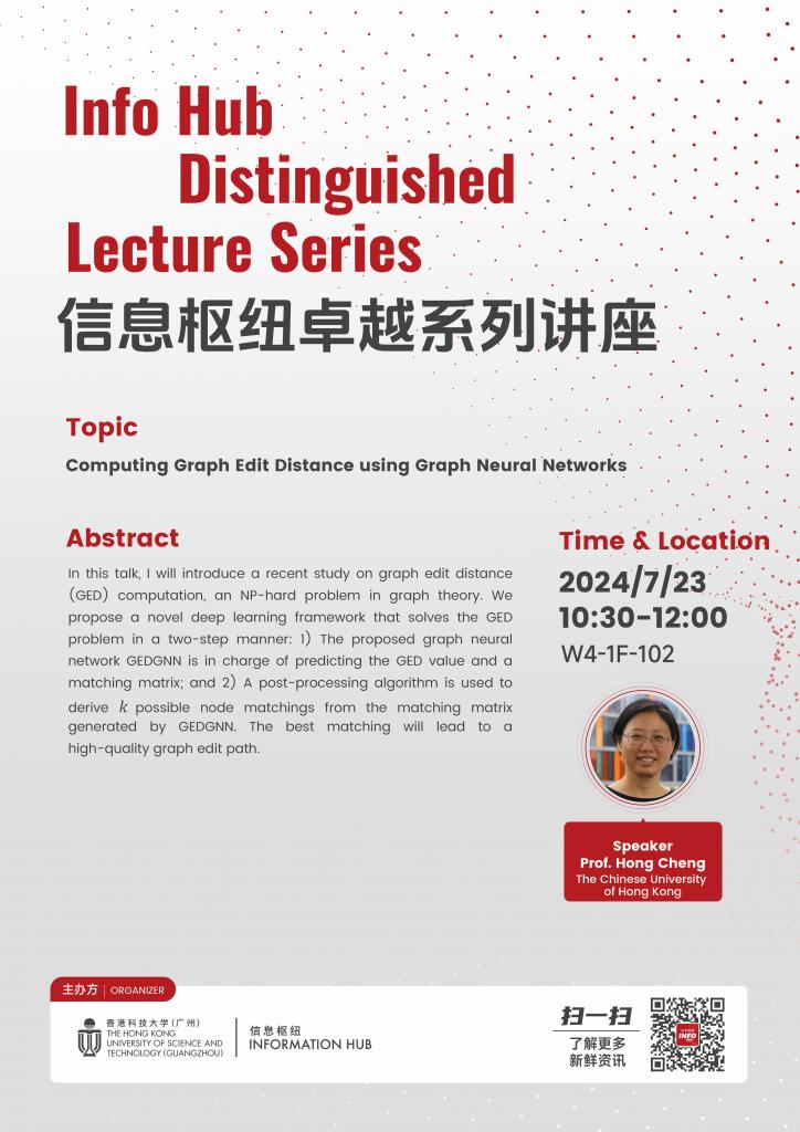 Info Hub Distinguished Lecture - Computing Graph Edit Distance using ...