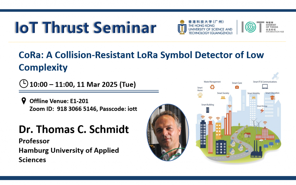 IoT Thrust Seminar | CoRa: A Collision-Resistant LoRa Symbol Detector of Low Complexity ...