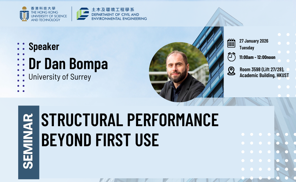 Civil Engineering Departmental Seminar - Structural performance beyond ...