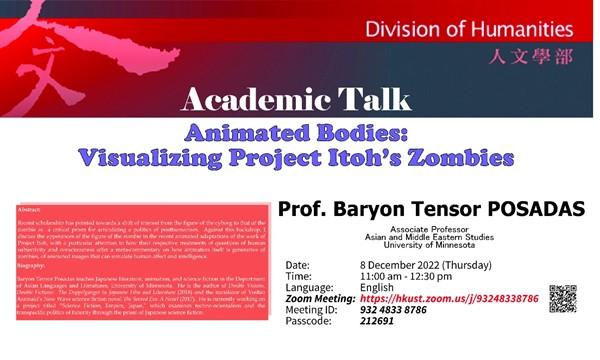 Division of Humanities - Academic Talk - Animated Bodies: Visualizing ...